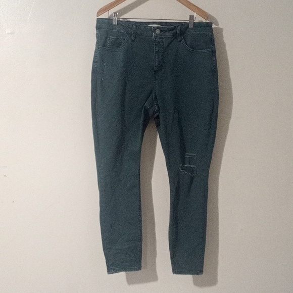 Ava & Viv | Jeans | Ava Viv Green Plus Size Jeans Tac | Poshmark